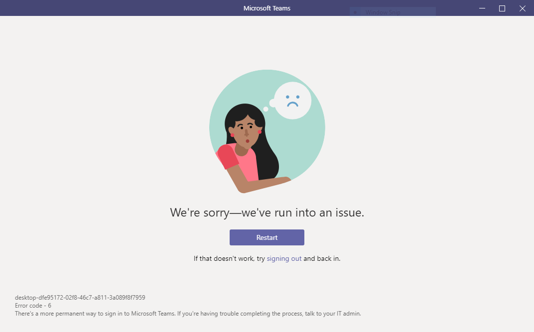How to fix error code 6 - Techprojournal